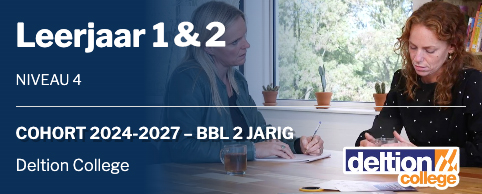 Tutor | Maatschappelijke Zorg - Deltion College Cohort 2024-2027 – BBL – Pearson Benelux