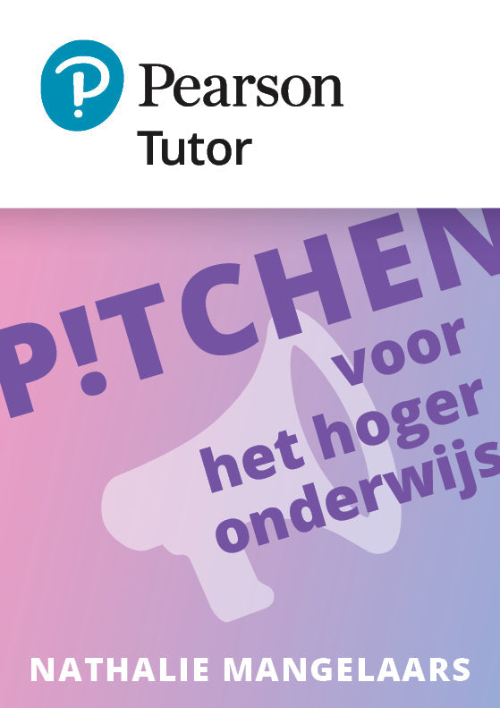 Tutor | Pitchen voor het hoger onderwijs – Pearson Benelux