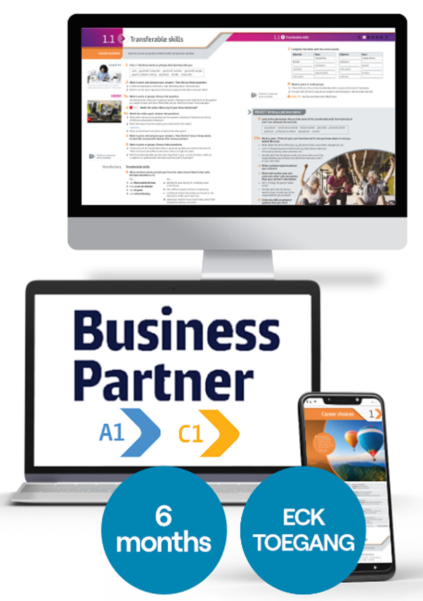 Business Partner A1, A2, B1, B2 & C1 Multi-level licentie eBook + Onli ...