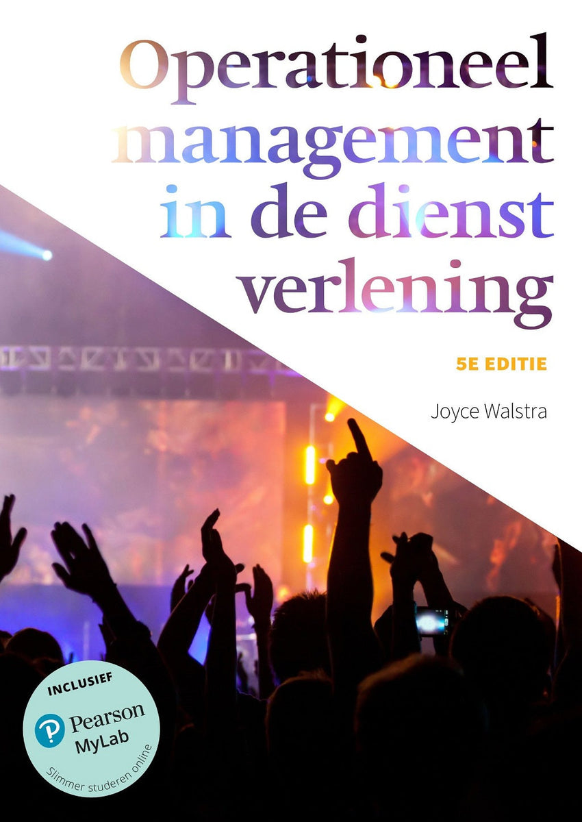 Operationeel management in de dienstverlening, 5e editie (Digitaal ...