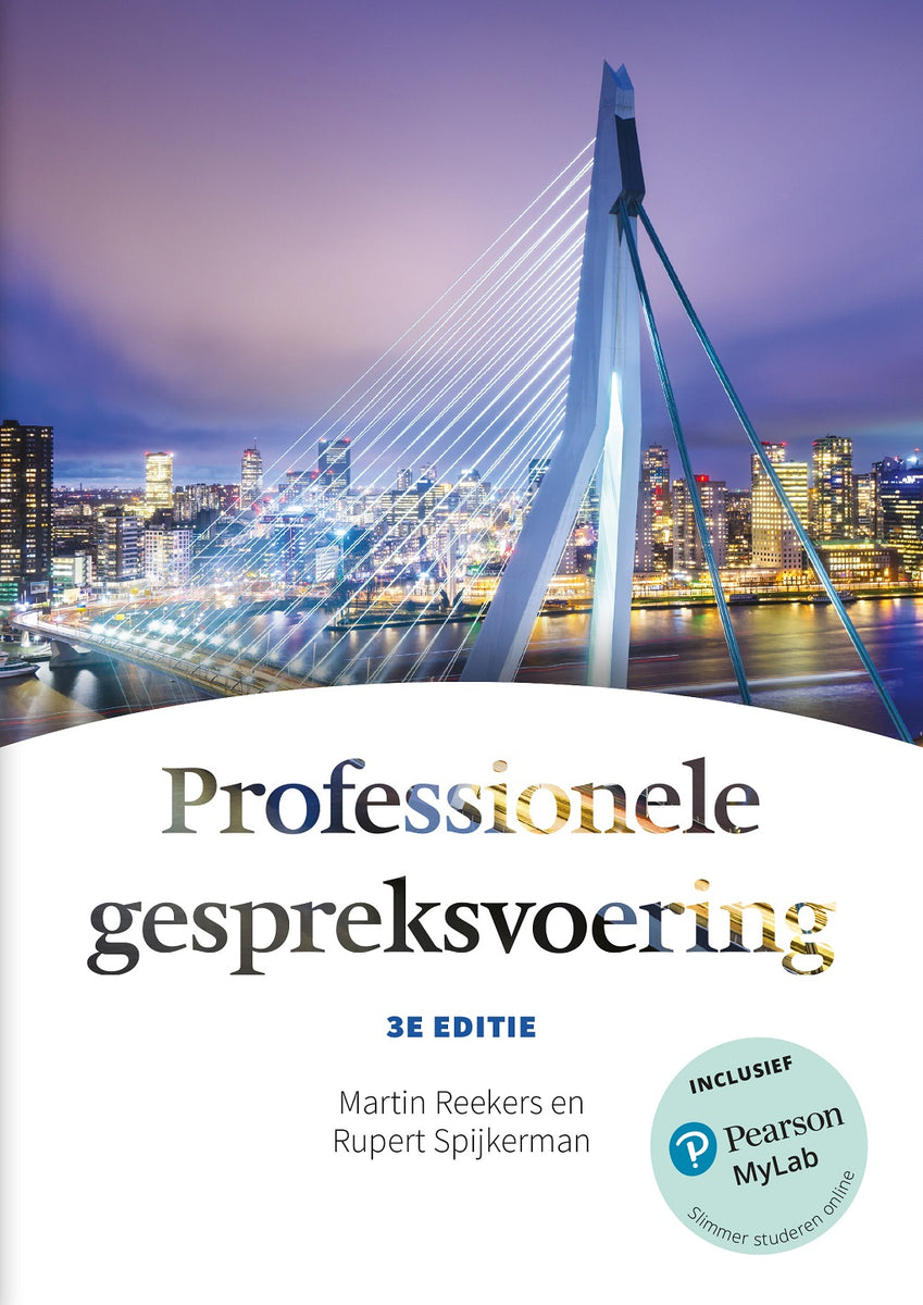 Professionele gespreksvoering, 3e editie (Digitaal) – Pearson Benelux